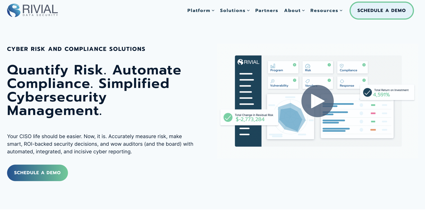 12 Best Cybersecurity Companies in 2024 | Rivial Security